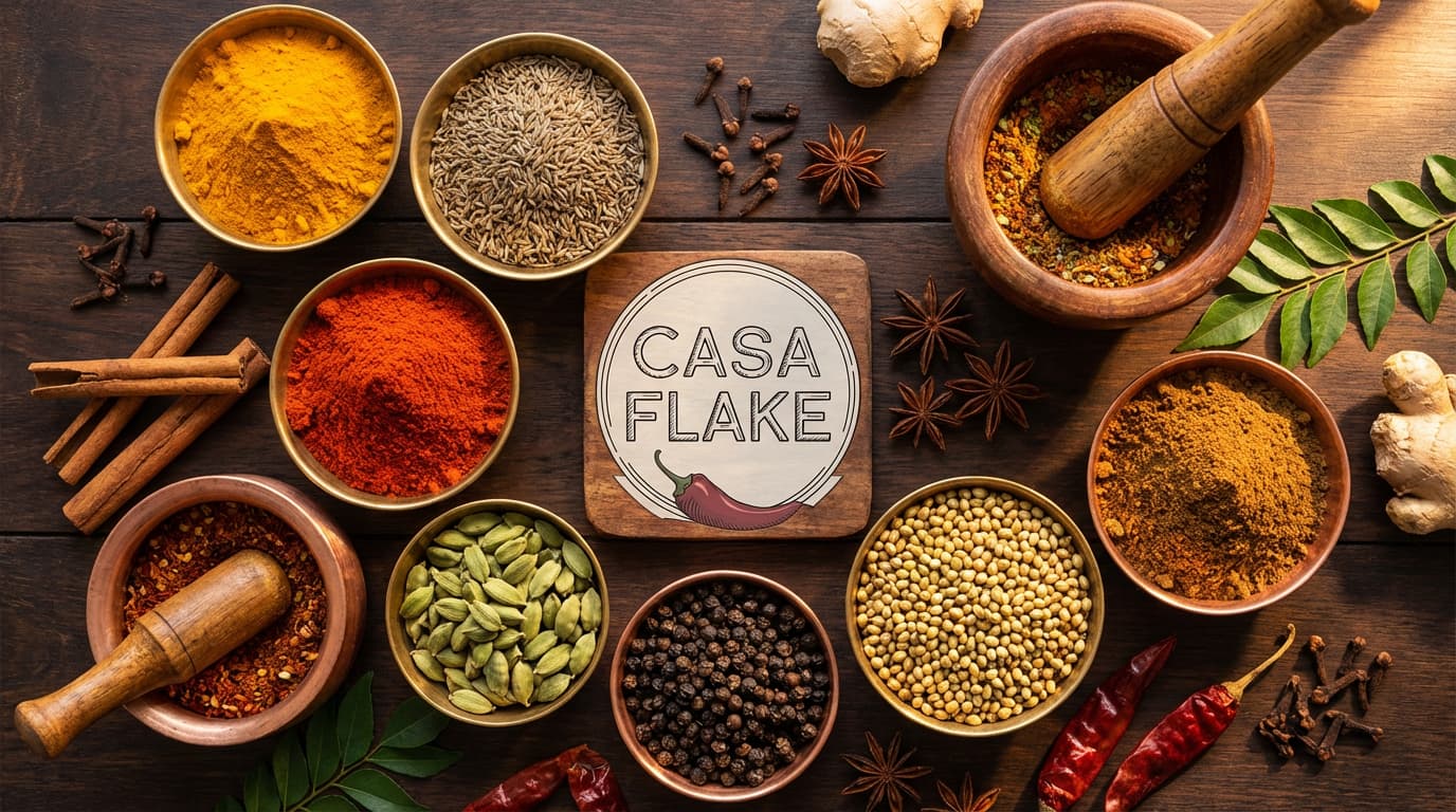 Indian Spices: The Complete Guide to Authentic Flavors – CASA FLAKE