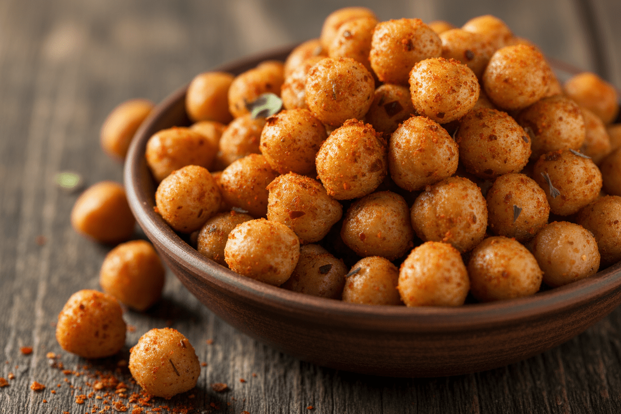 Spicy Roasted Chickpeas: Your New Favorite Healthy Snack – CASA FLAKE